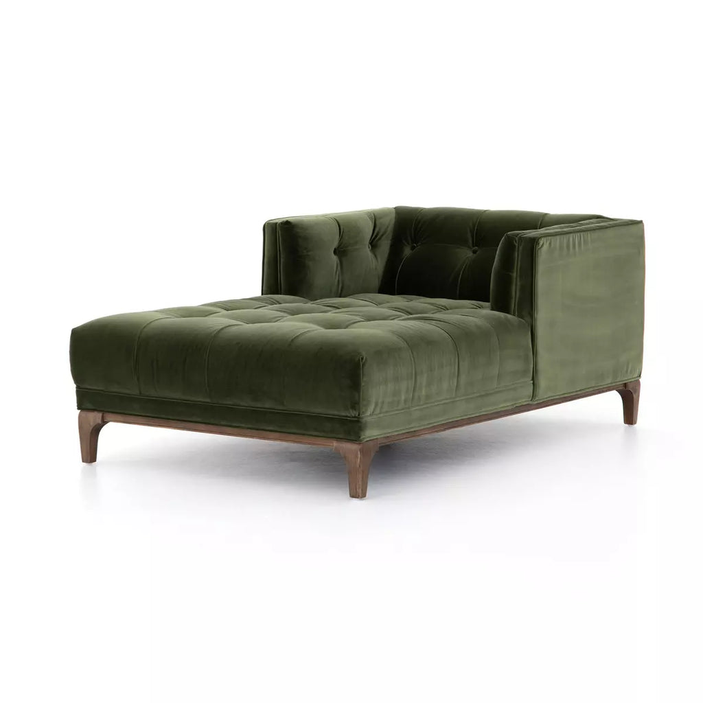 Dylan Chaise Lounge - Sapphire Olive – The Black Brick Co, LLC