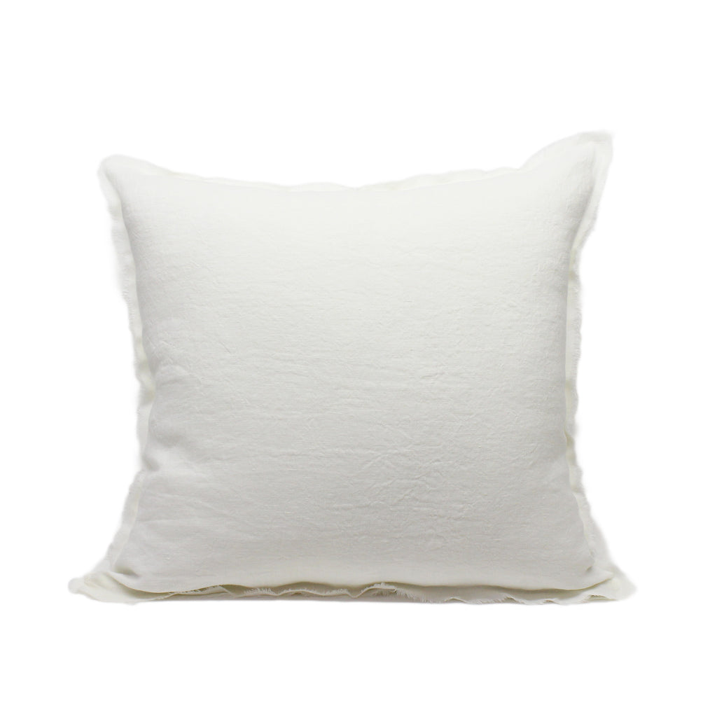 Torn Pure Linen Pillow – The Black Brick Co, LLC
