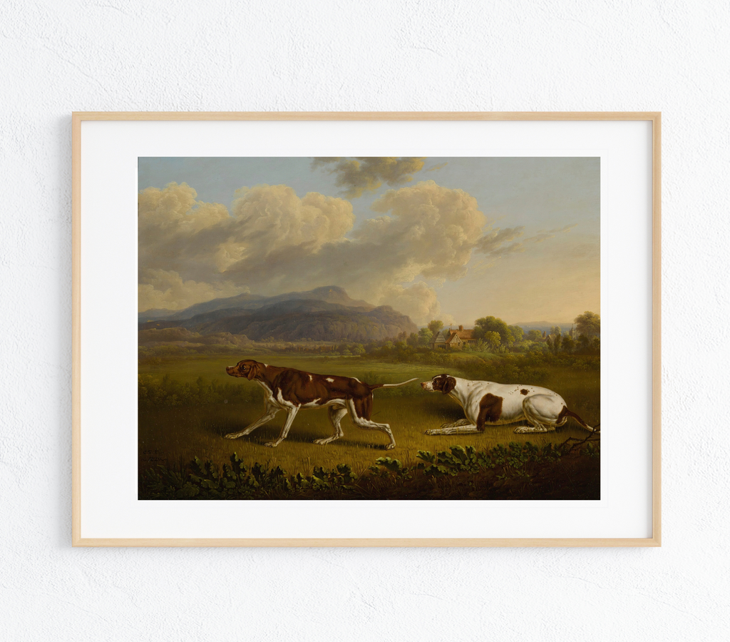 English Pointers Art Print – The Black Brick Co, LLC